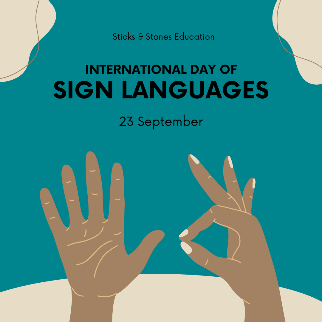 International Day of Sign Language: Celebrations in ECE - Sticks ...